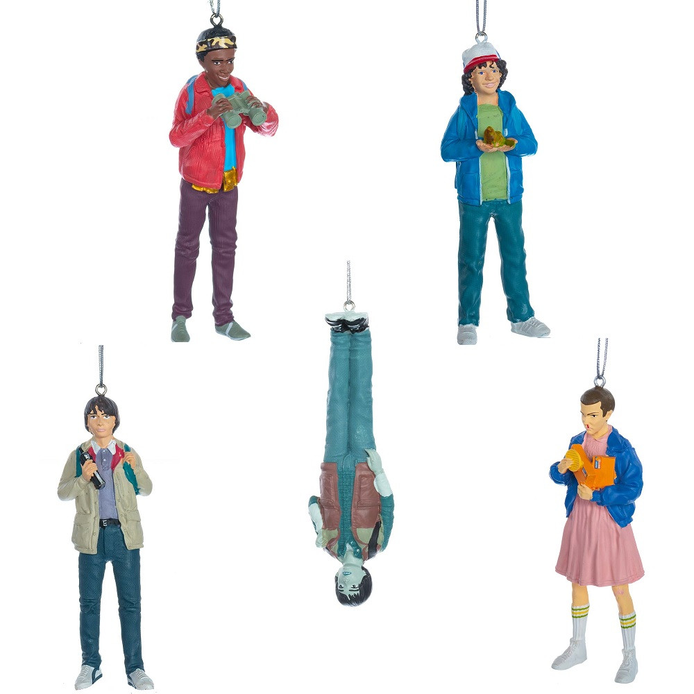 Set of 5 Stranger Things Christmas Tree Ornaments | RetroFestive.ca