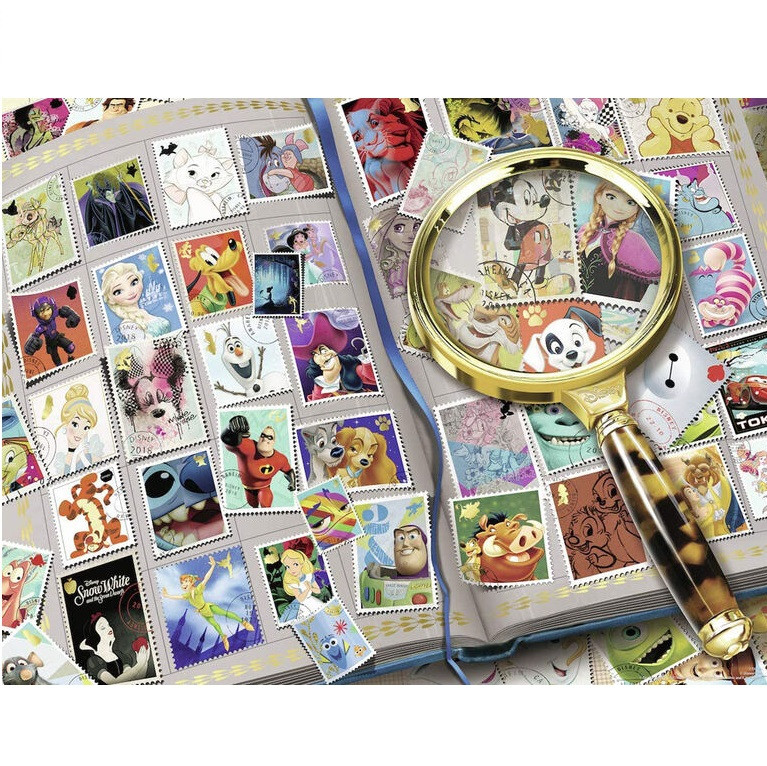 Ravensburger My Favorite Stamps Disney Stamp Album Puzzle | RetroFestive.ca