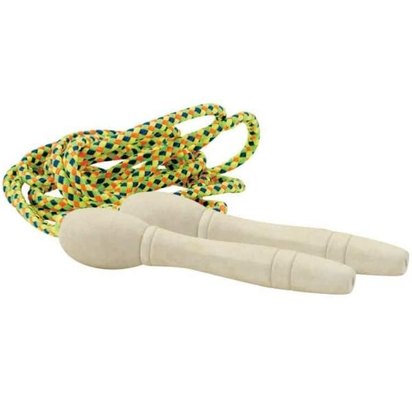 Retro Jump Rope with Wood Handles - RetroFestive.ca