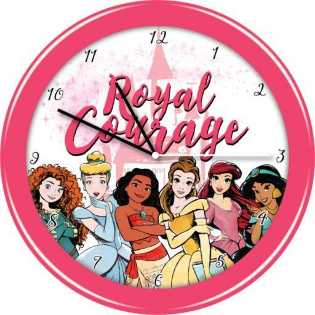 Disney Princess Royal Courage Wall Clock - RetroFestive.ca
