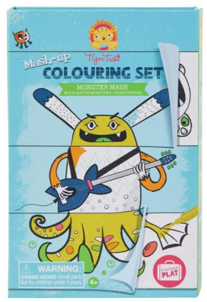 Monster Mash Colouring Set - RetroFestive.ca