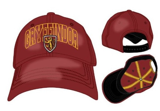 Harry Potter Gryffindor Collegiate Washed Baseball Cap - RetroFestive.ca
