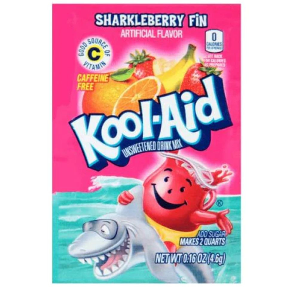 Sharkleberry Kool-Aid Drink Mix - RetroFestive.ca