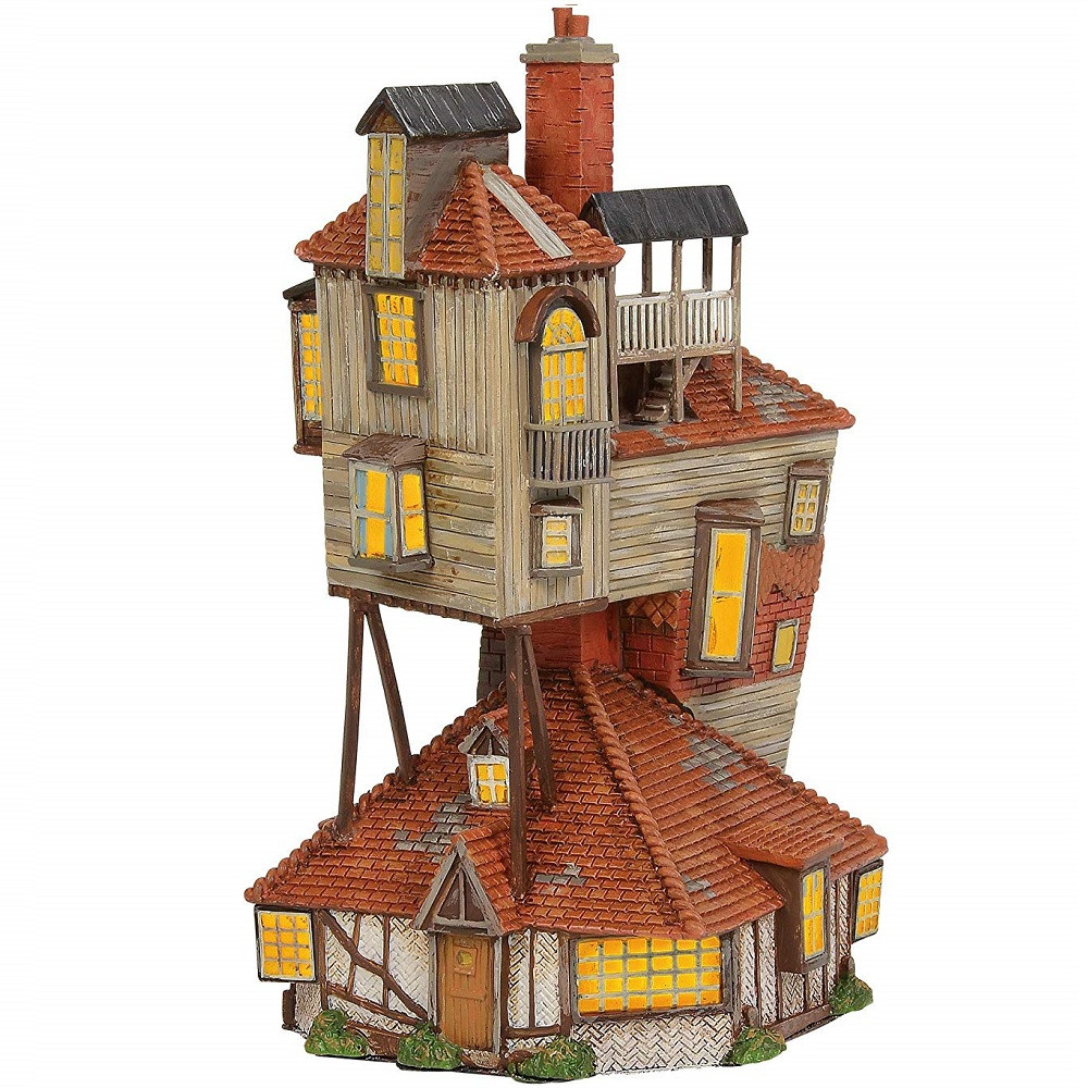 The Burrow House Department 56 Harry Potter Village - RetroFestive.ca