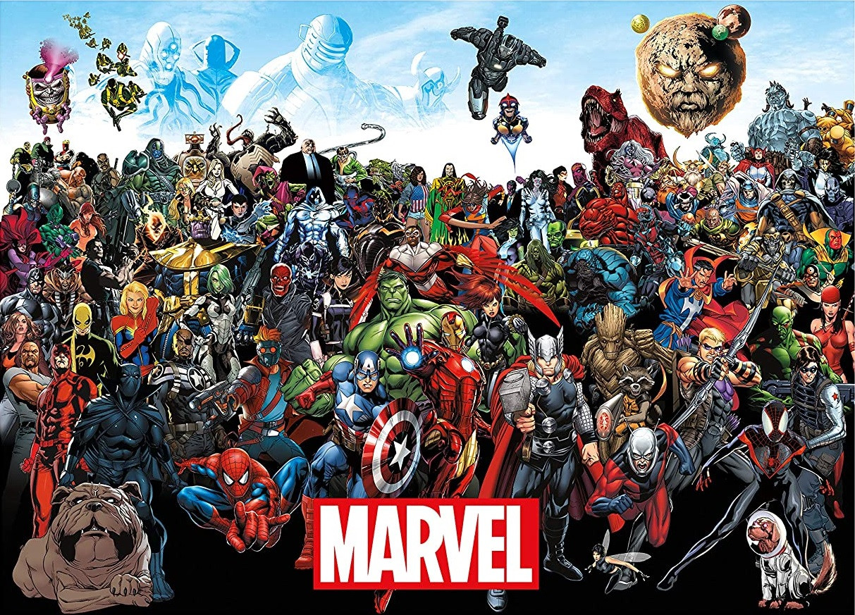 Marvel Universe 3000 Piece Jigsaw Puzzle by Aquarius | RetroFestive.ca