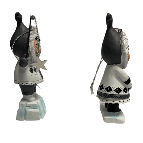 Canada Gnome with Antlers Ornament - RetroFestive.ca