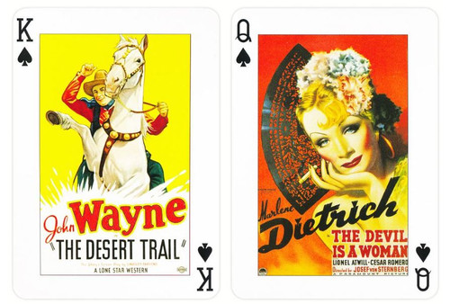 Classic Movie Posters Playing Cards - RetroFestive.ca