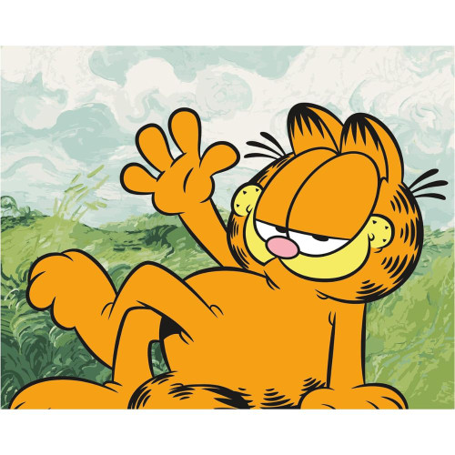 Garfield Art by Numbers - RetroFestive.ca