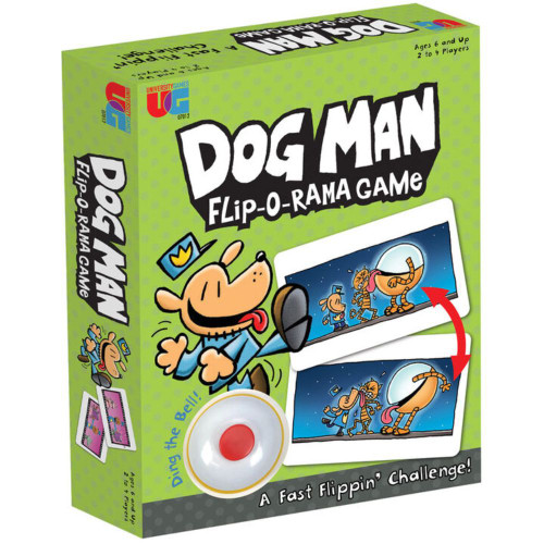 Dog Man Flip-O-Rama Game - RetroFestive.ca