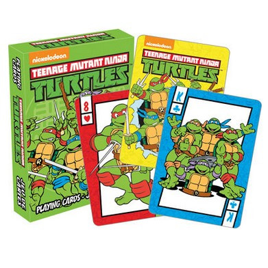 Teenage Mutant Ninja Turtles Playing Cards - RetroFestive.ca