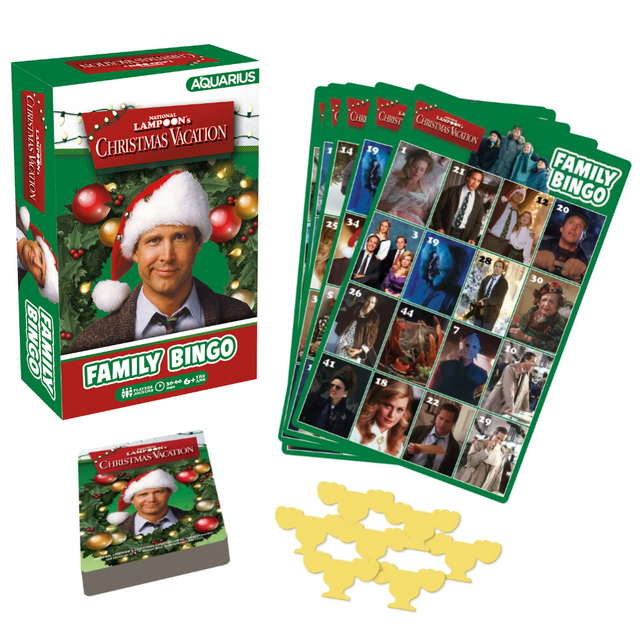 National Lampoon's Christmas Vacation Family Bingo Canada | RetroFestive.ca