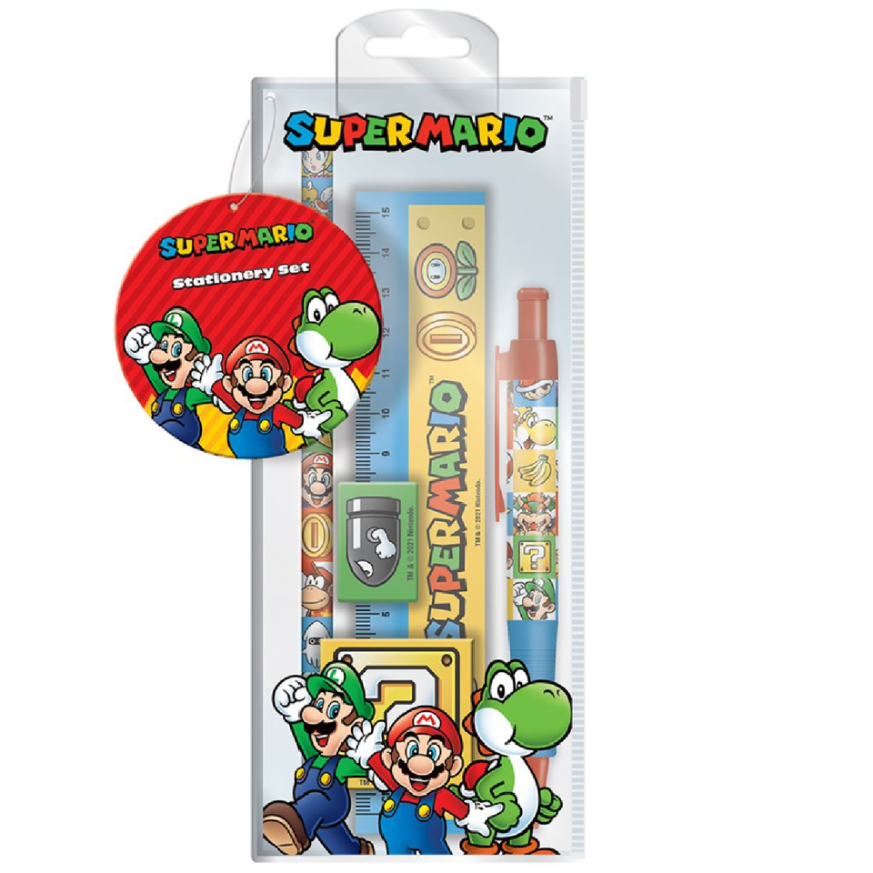 Super Mario Stationery Set - RetroFestive.ca