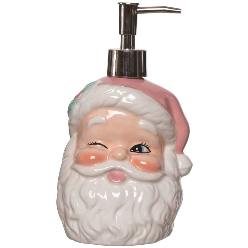 Retro Santa Soap Dispenser - RetroFestive.ca