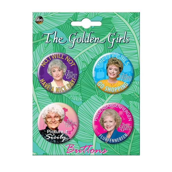 Golden Girls Stay Golden Enamel Pin - RetroFestive.ca