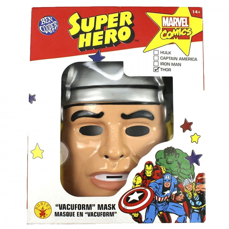 Retro Marvel Avengers Masks by Ben Cooper | RetroFestive.ca