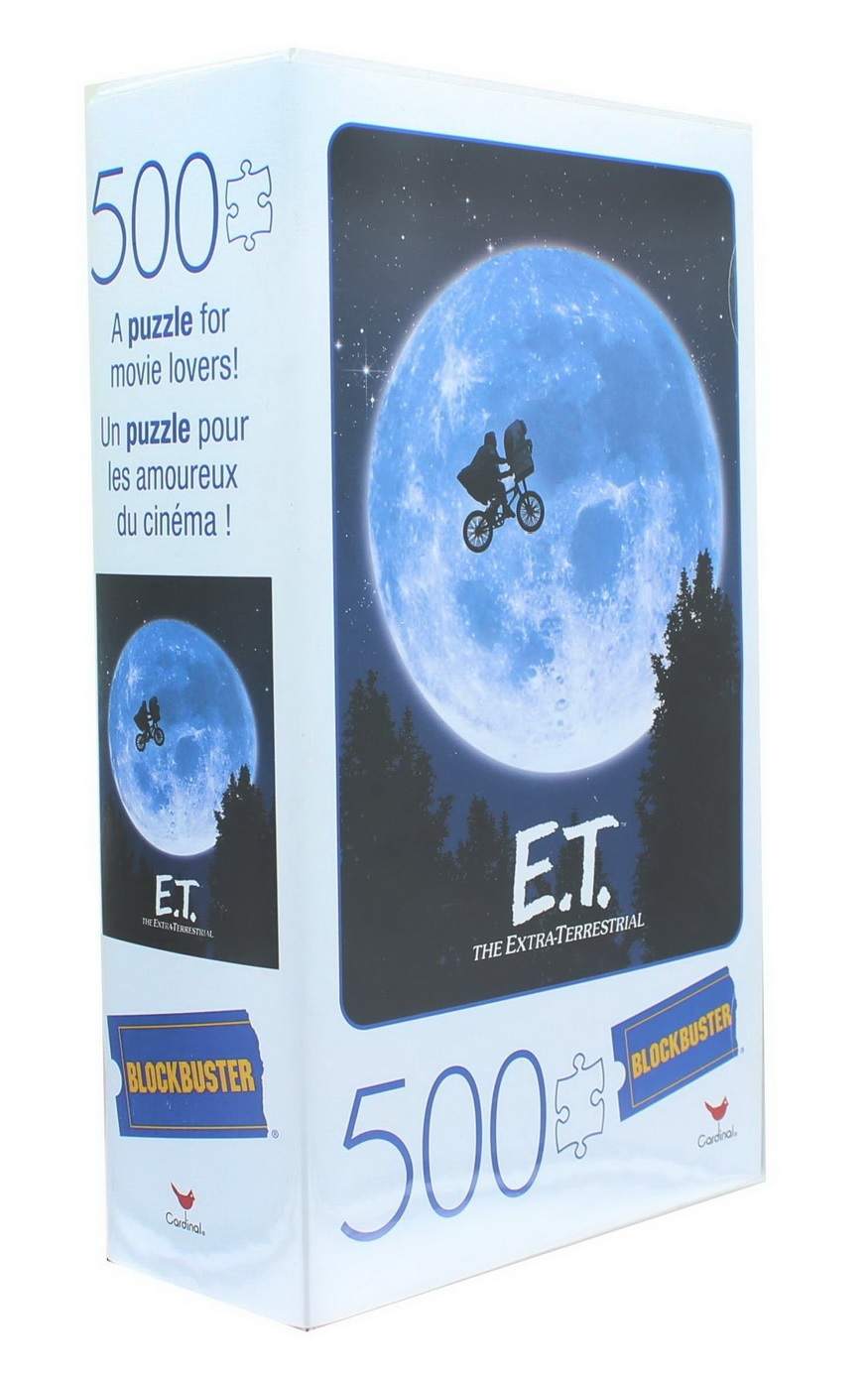 Blockbuster Video: E.T. 500pc Puzzle in Retro VHS Case | RetroFestive.ca