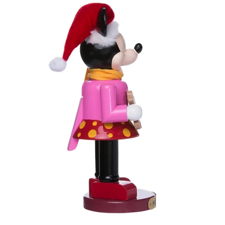 10" Minnie Mouse With Gingerbread Doll Nutcracker Canada | RetroFestive.ca