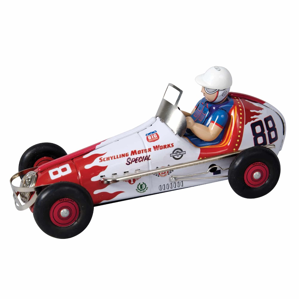 Sprint Race Car Wind-Up Tin Toy Canada | RetroFestive.ca