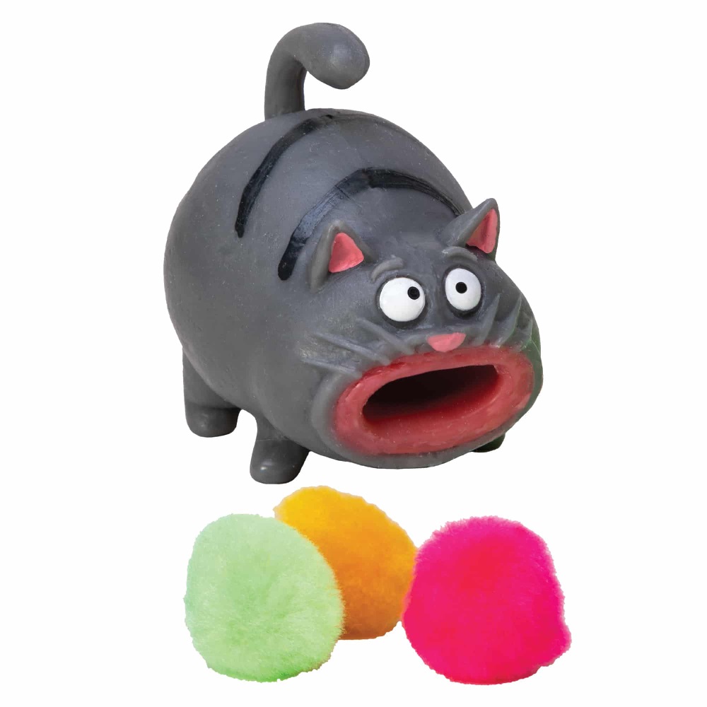 Hairball Kitty Squeeze Popping Kitty Canada | RetroFestive.ca