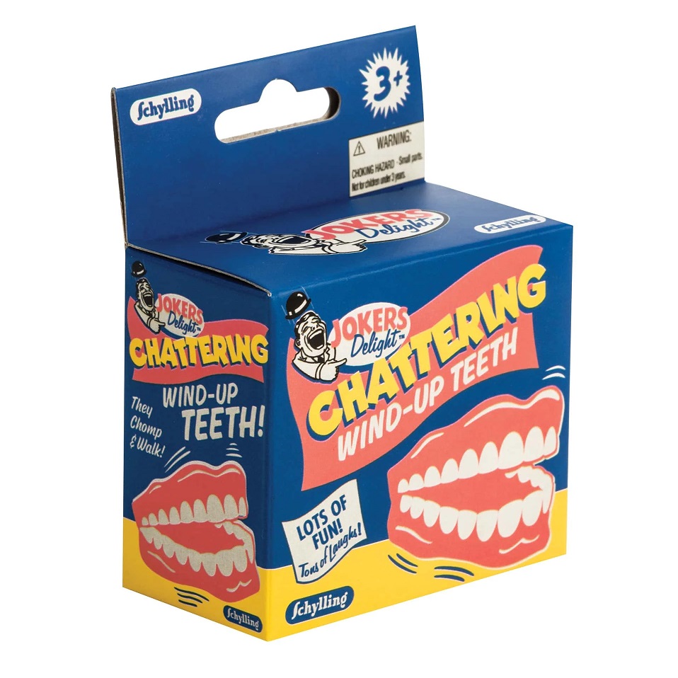 Wind Up Chattering Teeth Canada | RetroFestive.ca