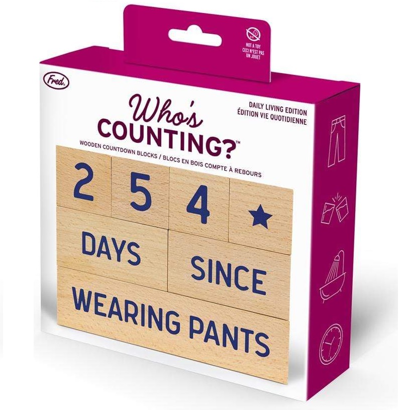 Who's Counting - Daily Living Blocks Canada | RetroFestive.ca