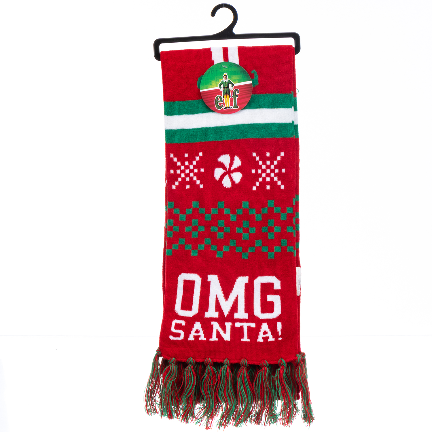 Elf Holiday Winter Scarf Canada | RetroFestive.ca