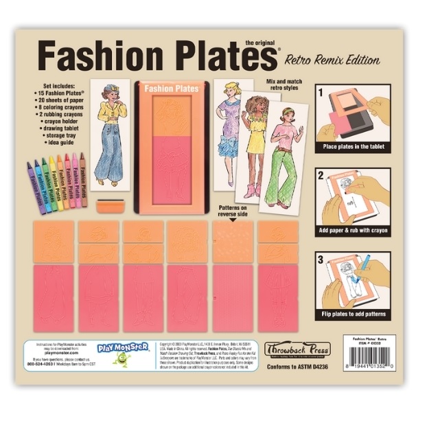 Fashion Plates Retro Remix Edition Canada | RetroFestive.ca
