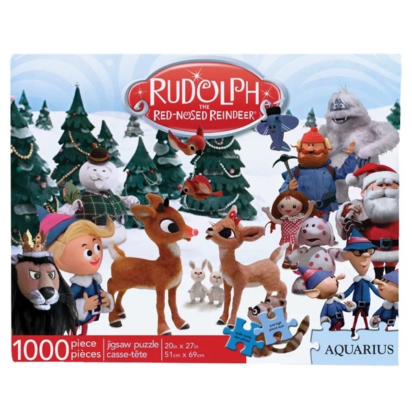 Rudolph The Red-Nosed Reindeer 1000 Piece Puzzle By Aquarius ...