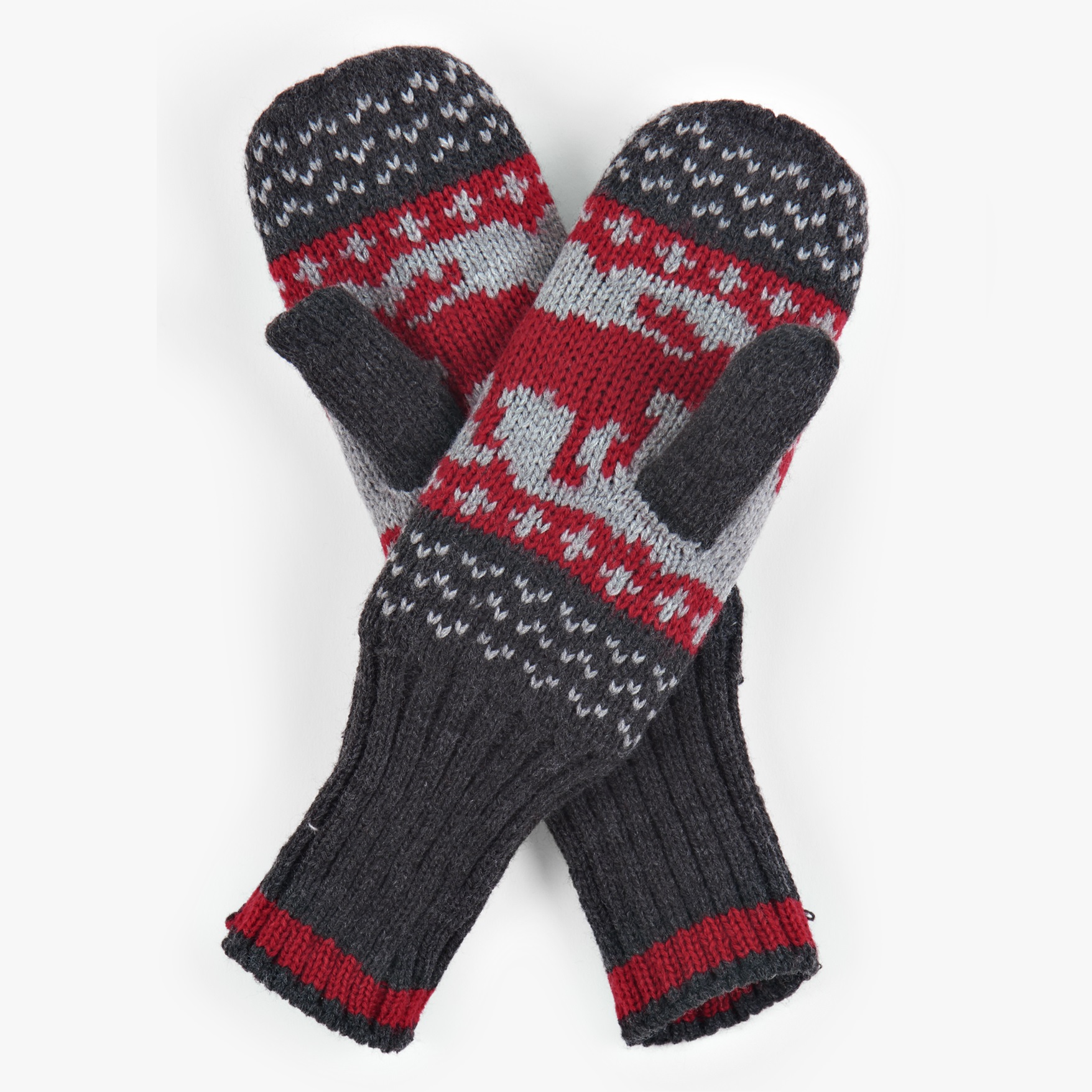 Red Moose Adult Heritage Mittens by Hatley - RetroFestive.ca