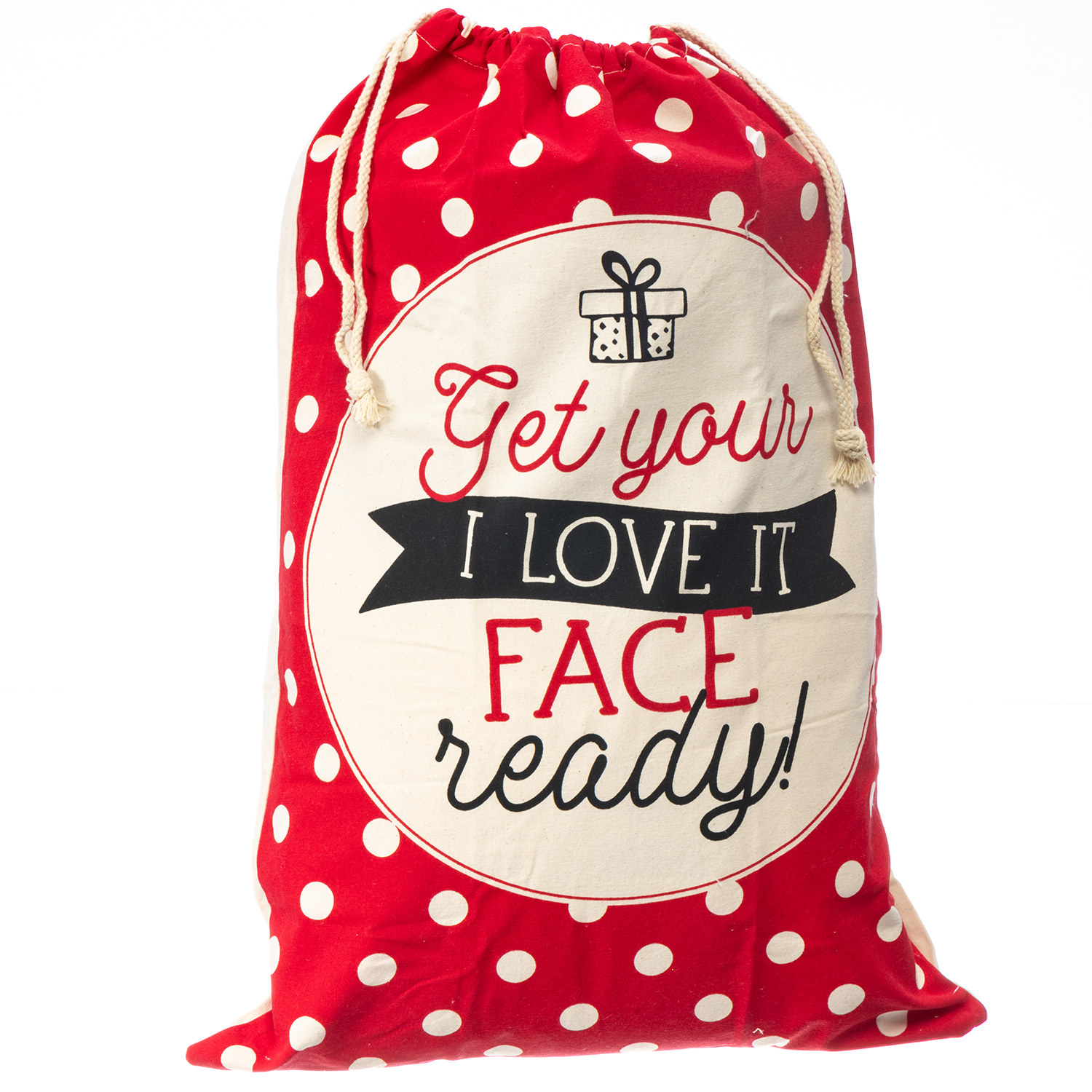 Large Canvas Santa Sacks in 4 Styles Canada | RetroFestive.ca
