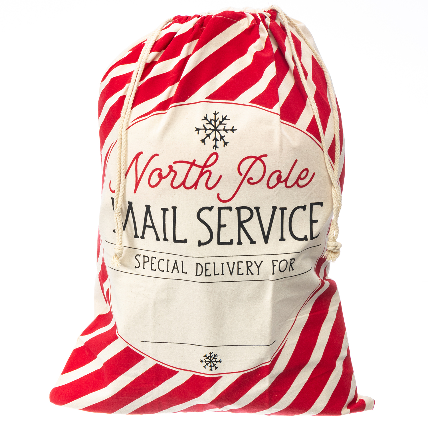 Large Canvas Santa Sacks in 4 Styles Canada | RetroFestive.ca