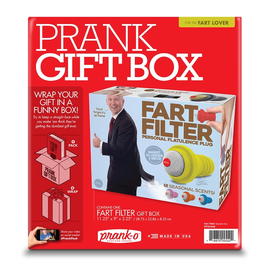 Fart Filter Prank Gift Box Canada | RetroFestive.ca
