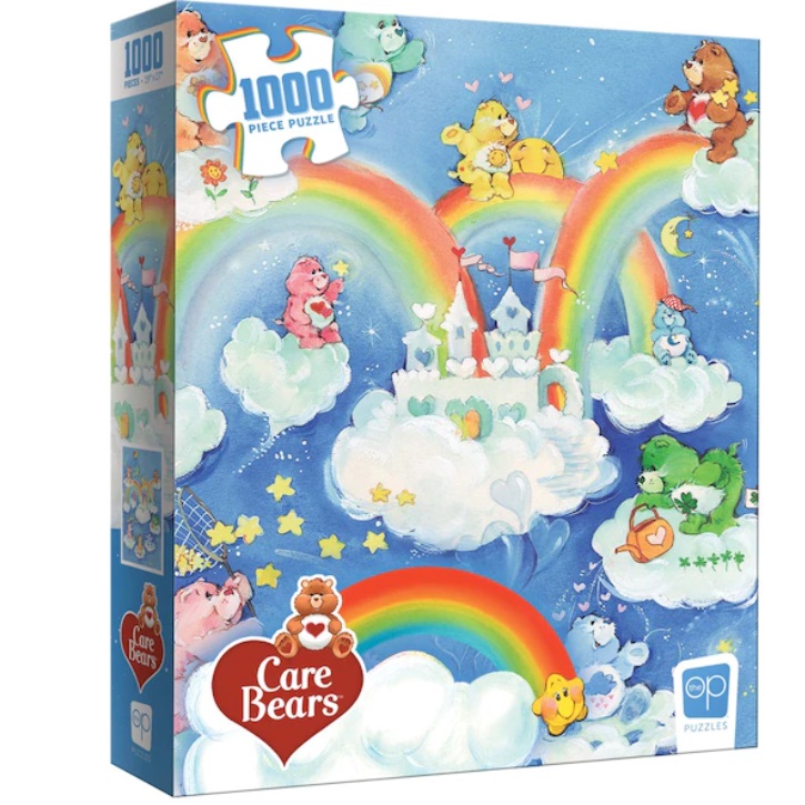 Care Bears Care-A-Lot 1000pc Puzzle USAOPOLY | RetroFestive.ca