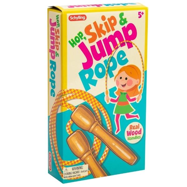 Retro Jump Rope with Wood Handles - RetroFestive.ca