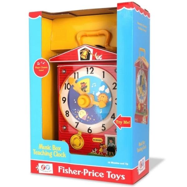 Fisher Price Teaching Clock - RetroFestive.ca