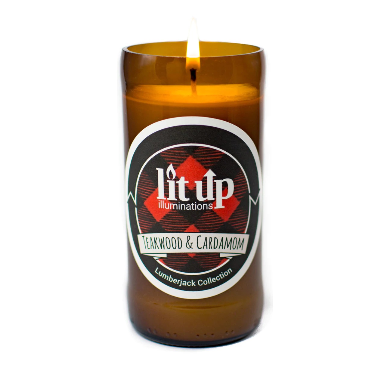 Beer Bottle Candles with Manly Scents | RetroFestive.ca