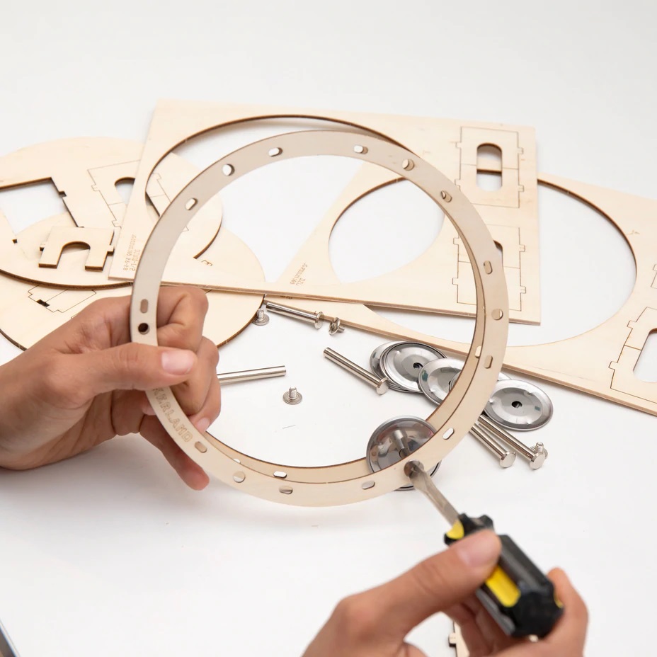 DIY Make Your Own Tambourine Kit - RetroFestive.ca
