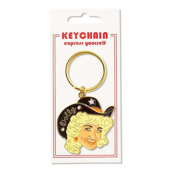 Dolly Parton Keychain - RetroFestive.ca