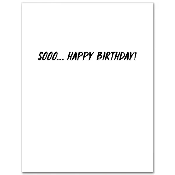 Schitt's Creek David Rose Birthday Card Canada | RetroFestive.ca