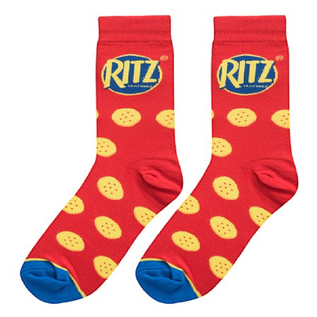 Ritz Crackers Socks by Cool Socks - RetroFestive.ca