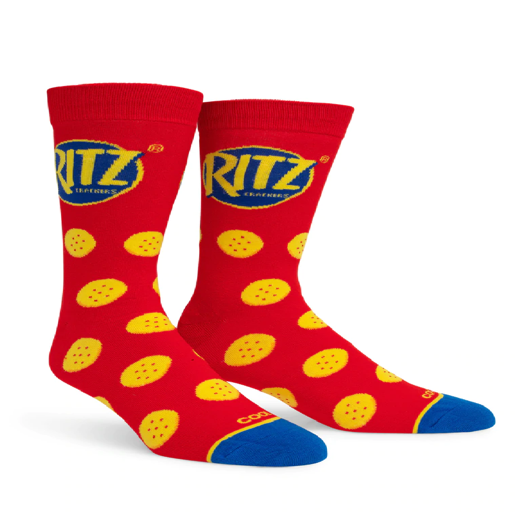 Ritz Crackers Socks by Cool Socks - RetroFestive.ca