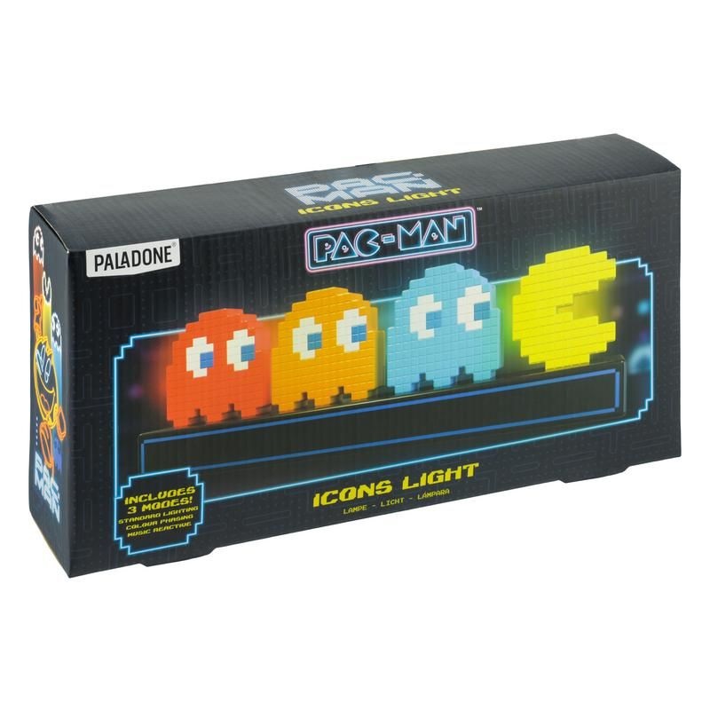 Pac Man and Ghosts Light - RetroFestive.ca