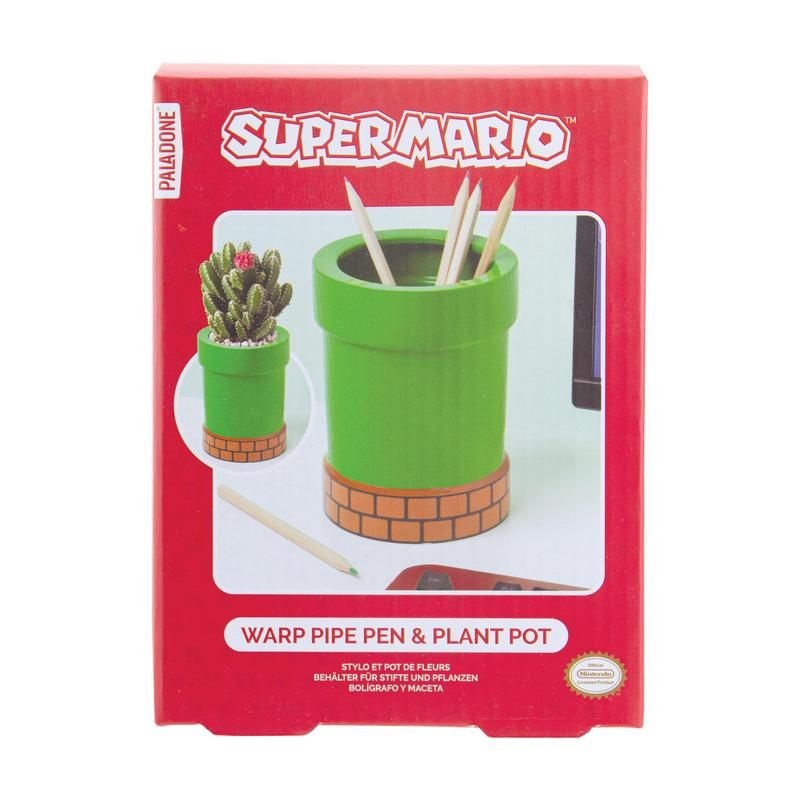 Super Mario Plant and Pen Pot - RetroFestive.ca
