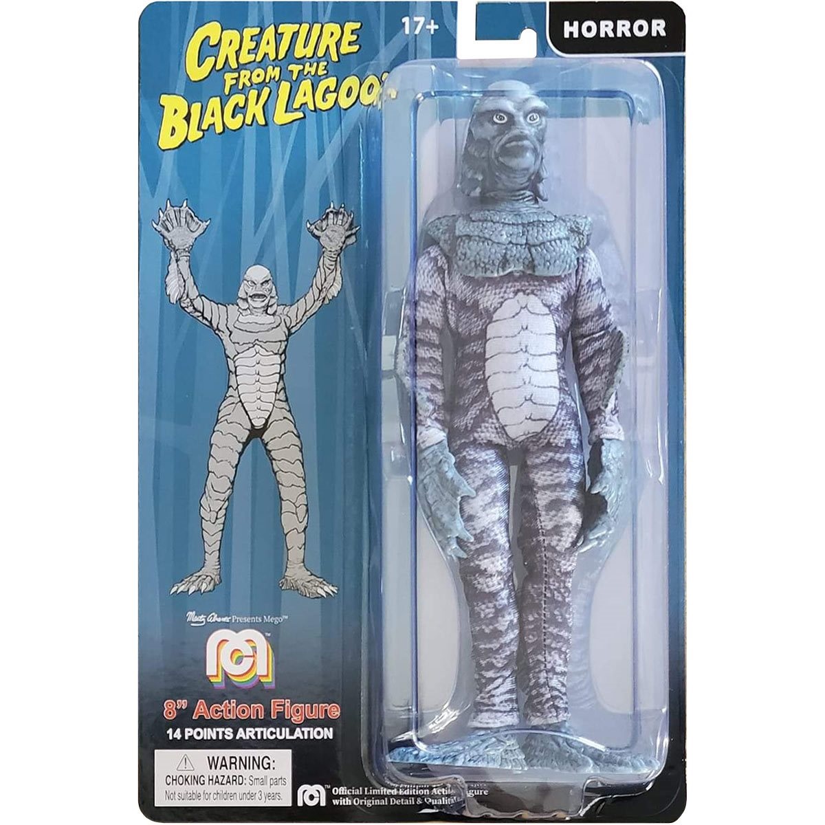 Black and White Mego Creature from the Black Lagoon | RetroFestive.ca