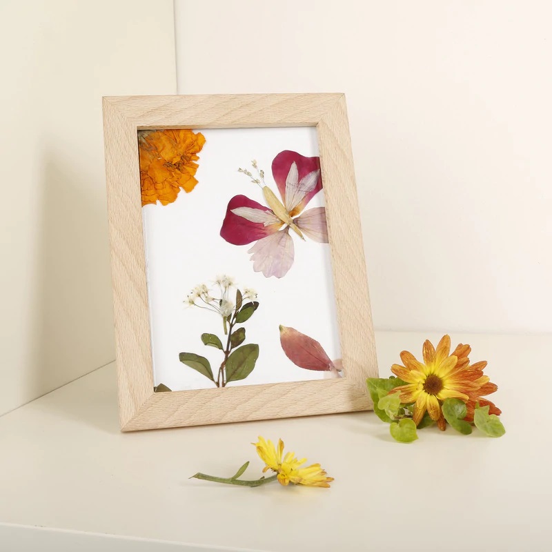 Pressed Flower Frame Art by Huckleberry - RetroFestive.ca