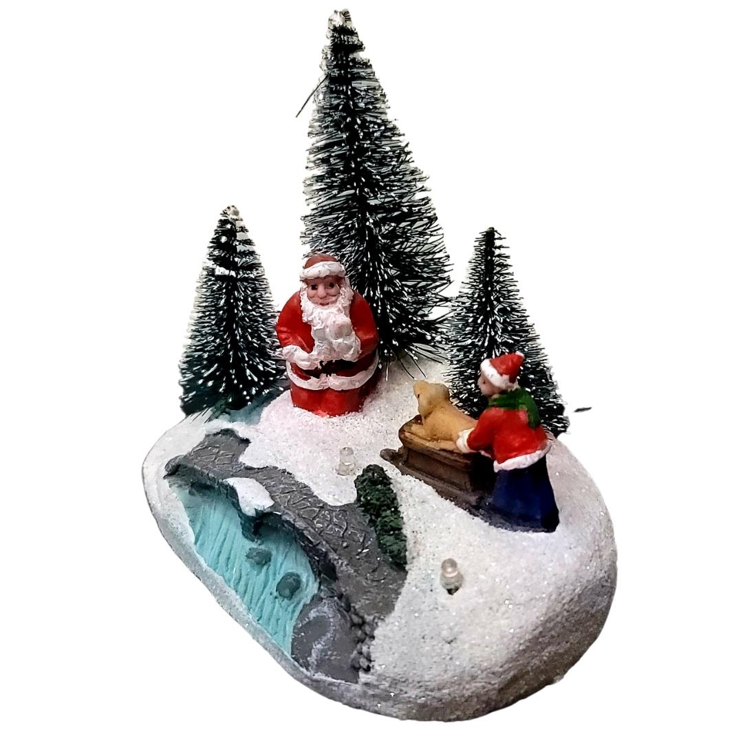 Kitschy Christmas LED Resin Figures - RetroFestive.ca