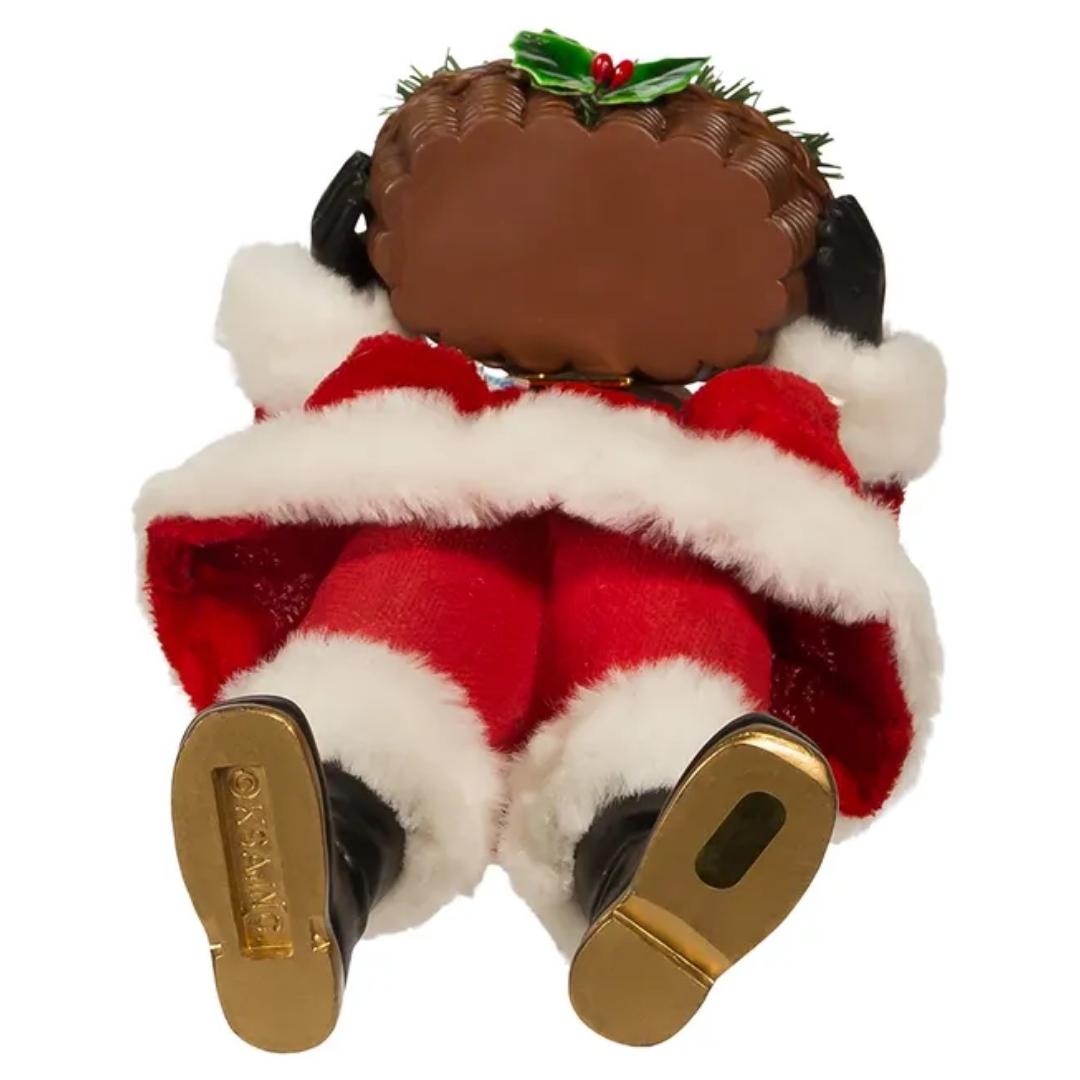 Santa with Reese & Hershey's Basket Fabriché Figure - RetroFestive.ca