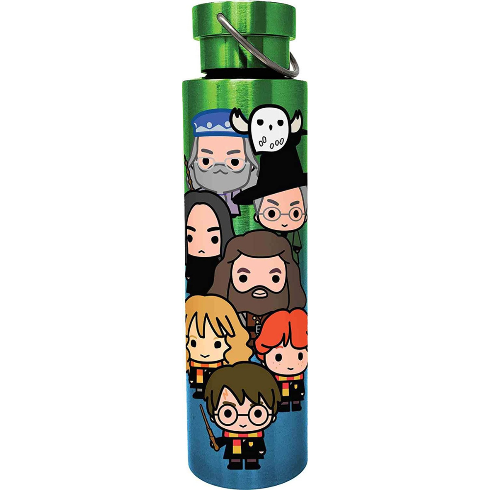 Harry Potter Chibi Stainless Steel Water Bottle Canada | RetroFestive.ca
