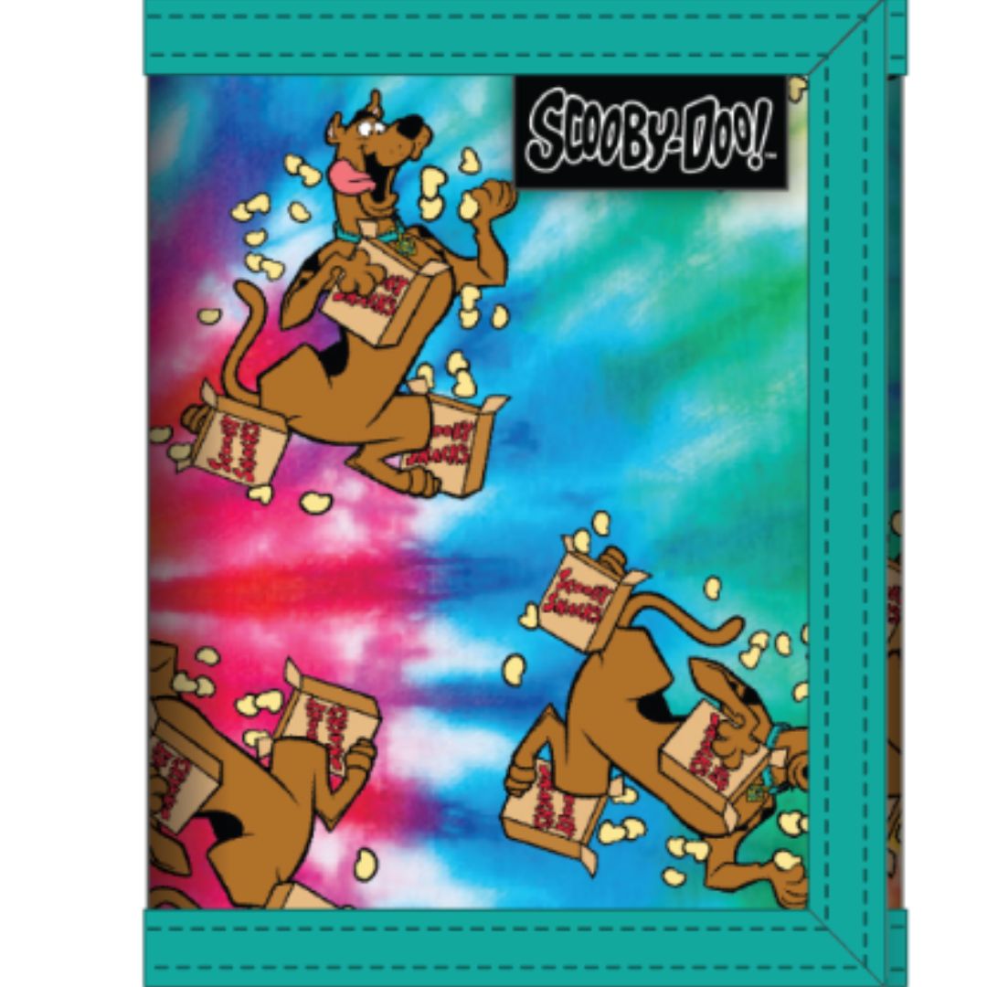 Scooby Doo Tie-Dye Kids Tri-Fold Wallet - RetroFestive.ca