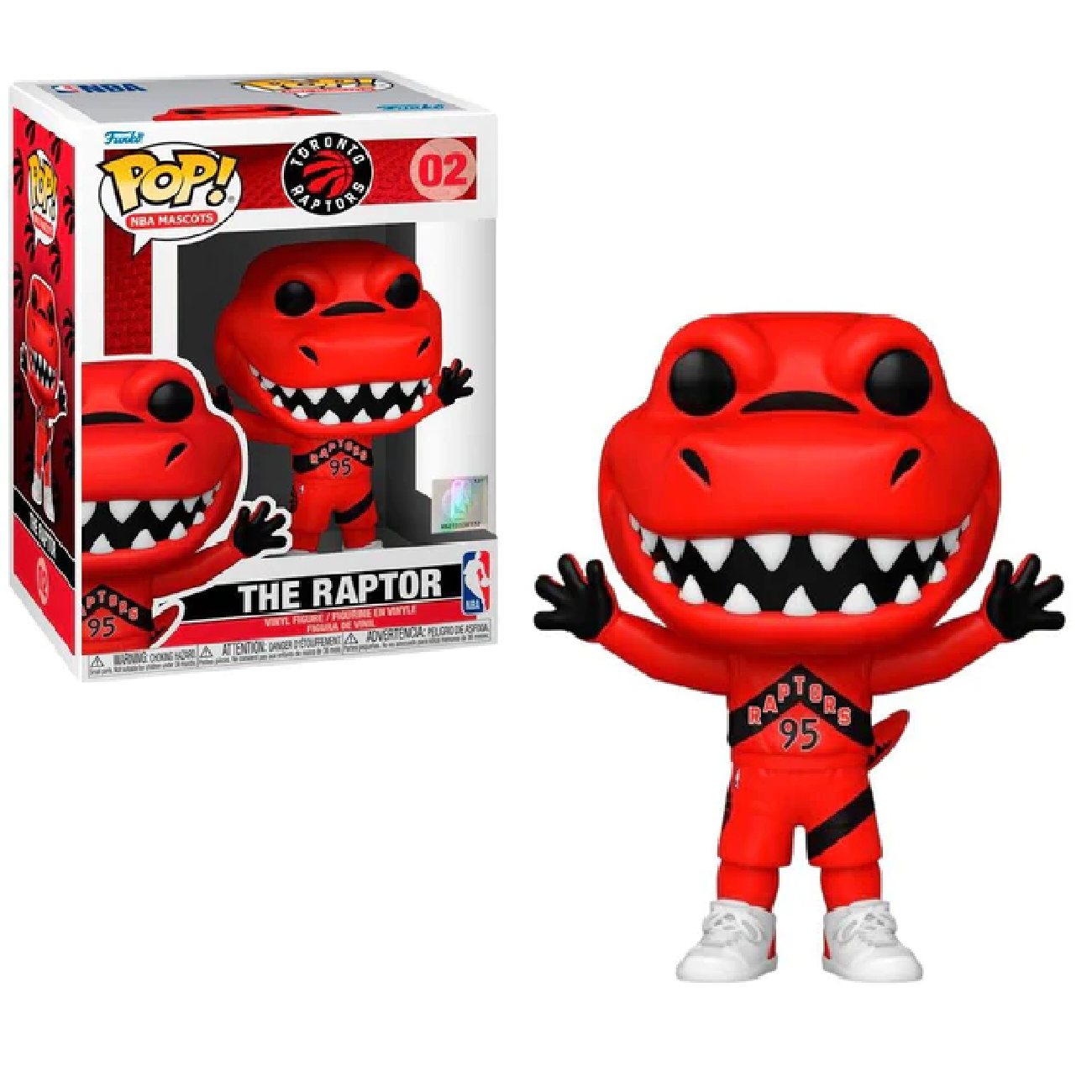 Pop! Sports: Toronto Raptors Mascot (New Pose) - RetroFestive.ca